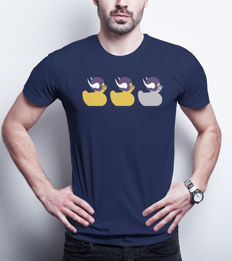 Duck Duck Grey Duck Vikings T-Shirt
