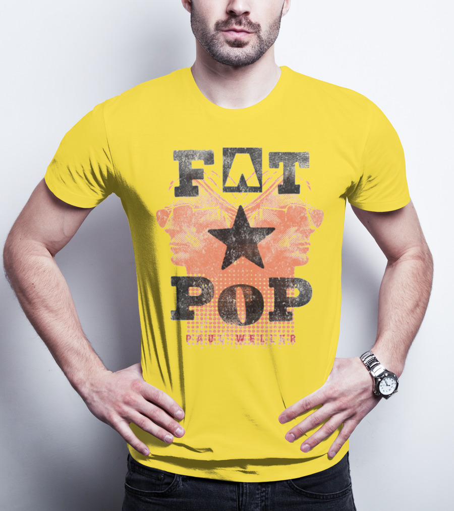 FAT POP Paul Weller Star T-Shirt
