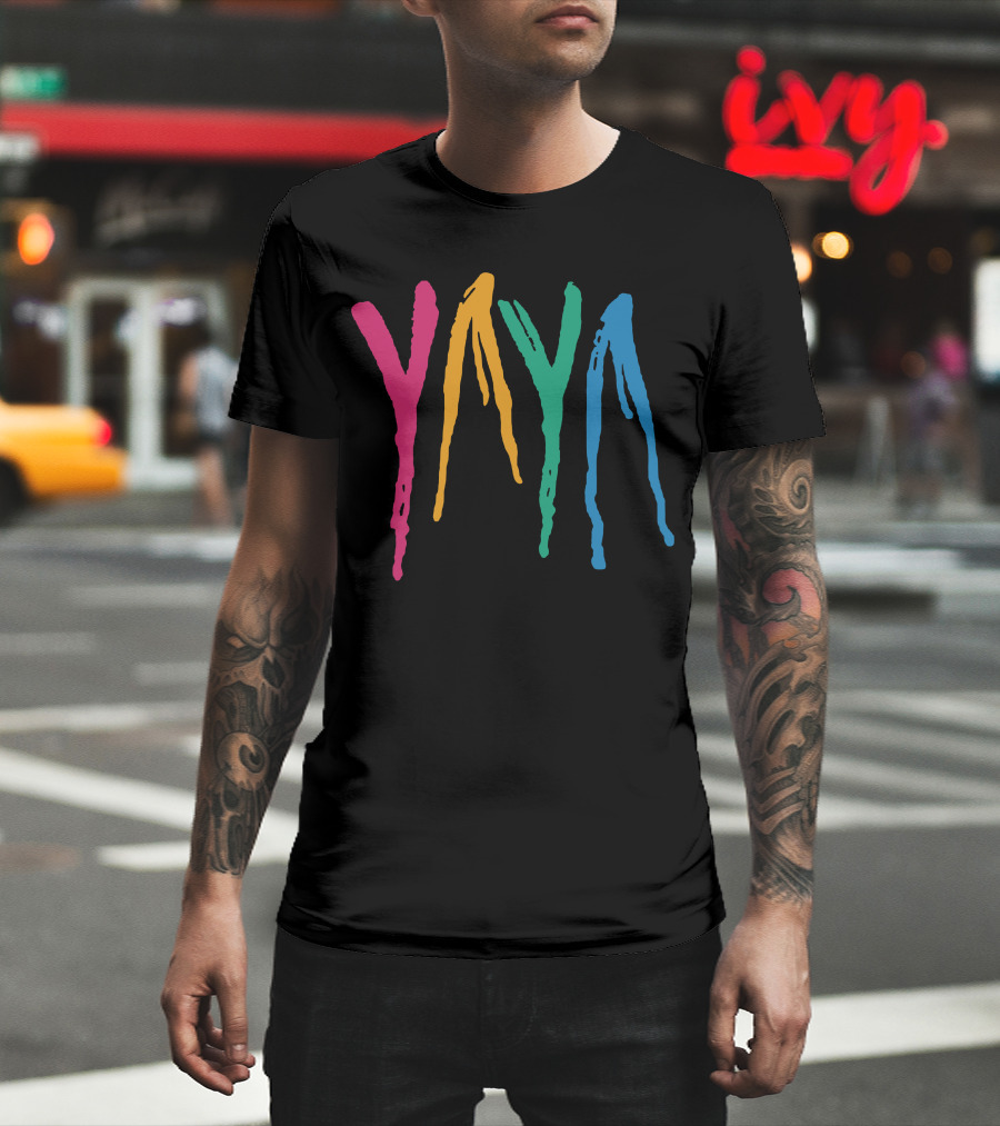 YAYA 6ix9ine Merch Multicolor T-Shirt
