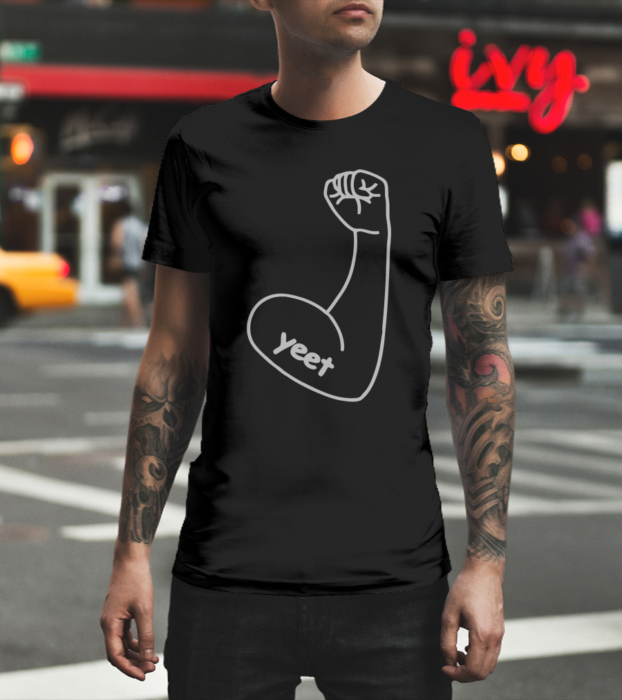 Lazarbeam Yeet Arm Muscle T-Shirt