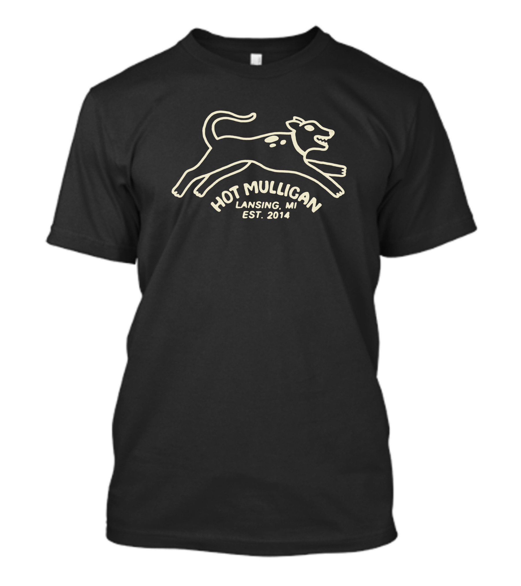 Hot Mulligan Lansing MI Est. 2014 T-Shirt