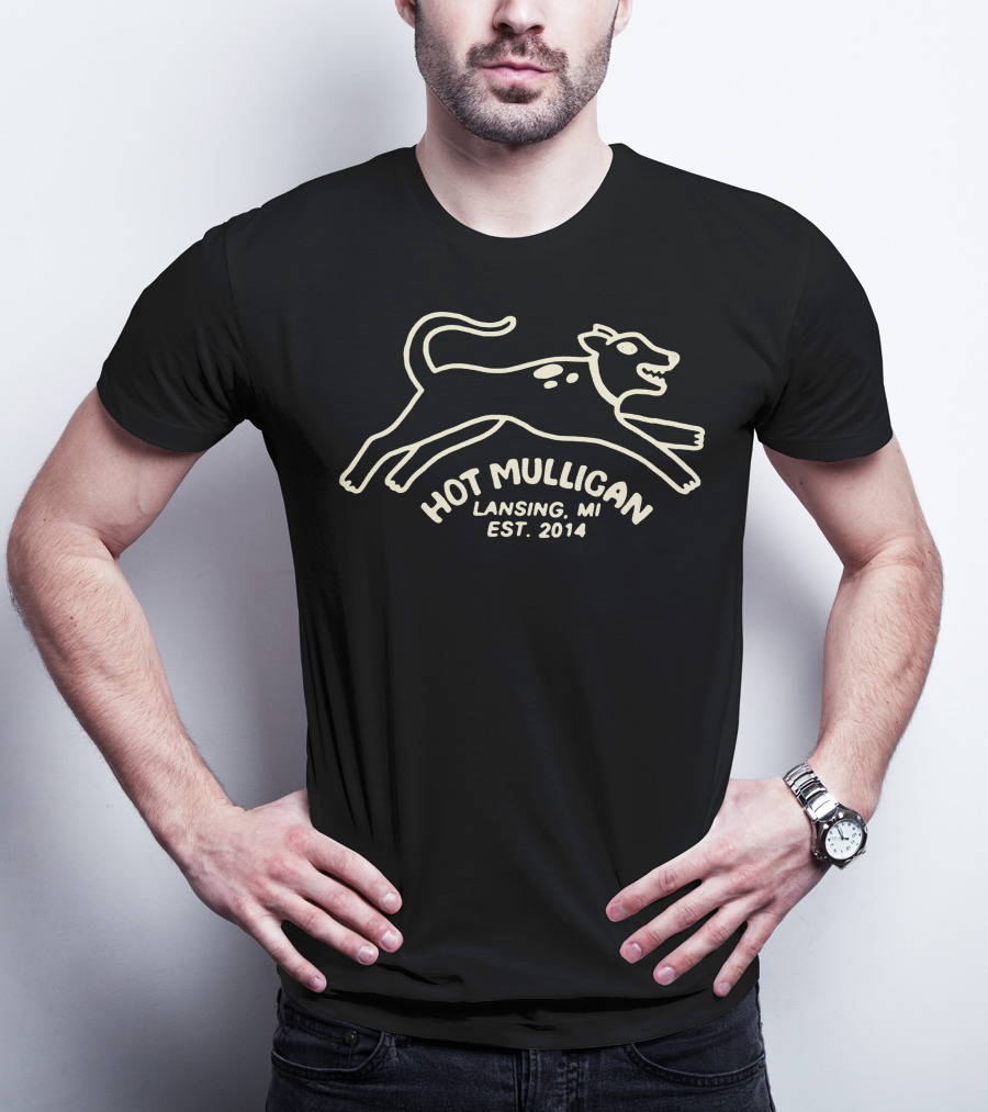 Hot Mulligan Lansing MI Est. 2014 T-Shirt