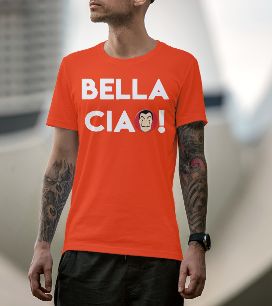 BELLA CIAO Money Heist Mask T-Shirt