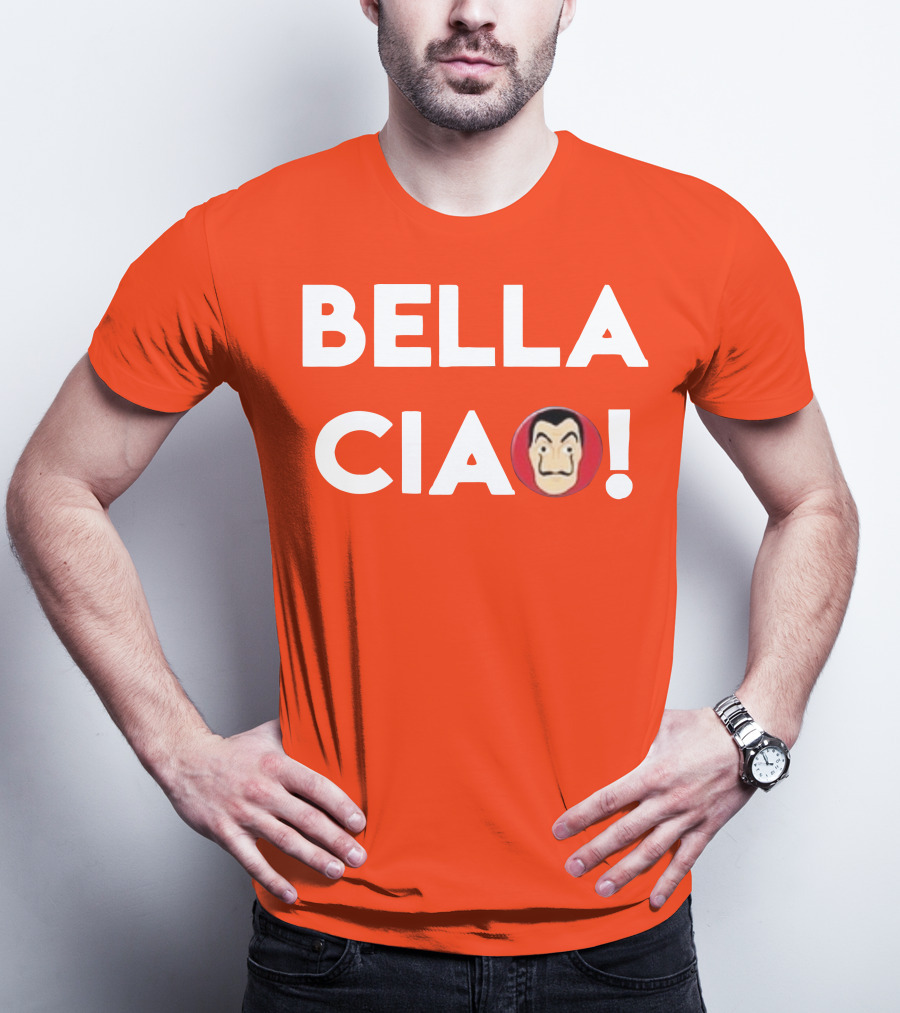 BELLA CIAO Money Heist Mask T-Shirt