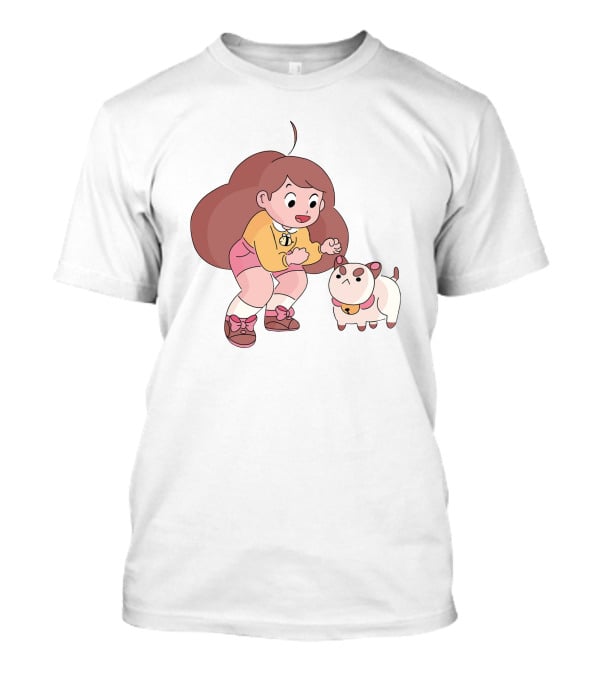 Bee And PuppyCat Cartoon Characters Playful Moment T-Shirt