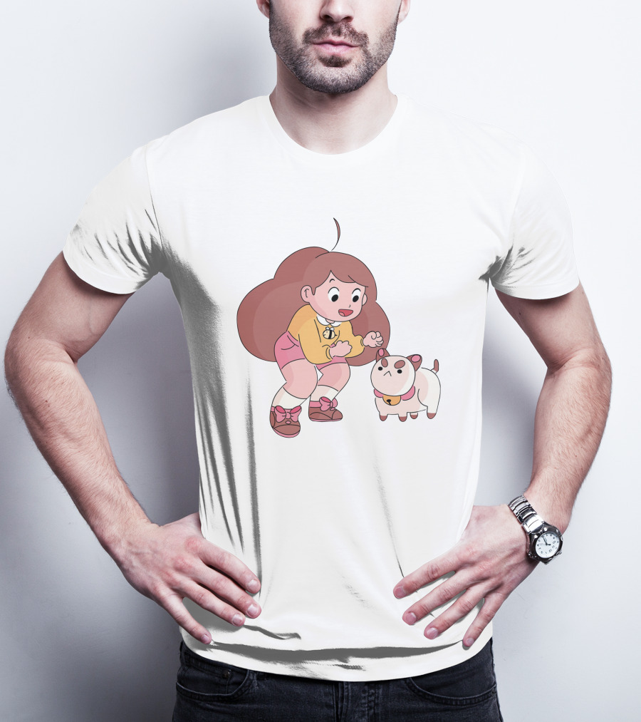 Bee And PuppyCat Cartoon Characters Playful Moment T-Shirt