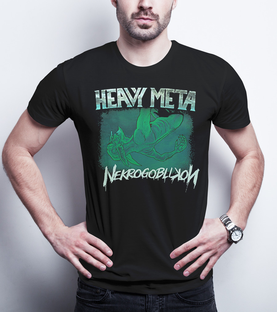 HEAVY META NEKROGOBLIKON Goblin T-Shirt