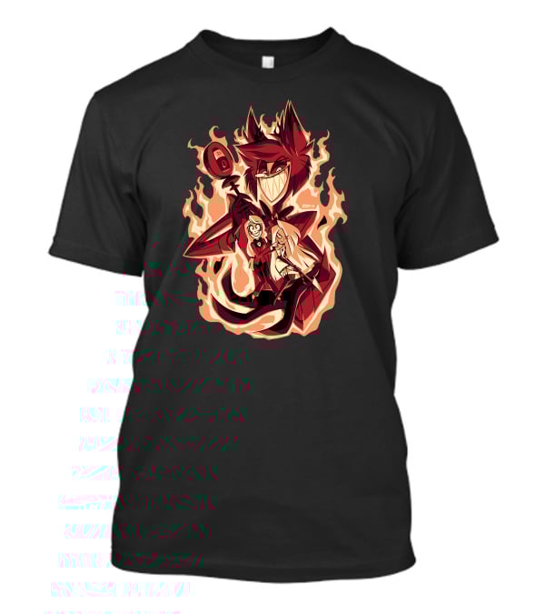 Hazbin Hotel Hellish Grasp Alastor Flame T-Shirt