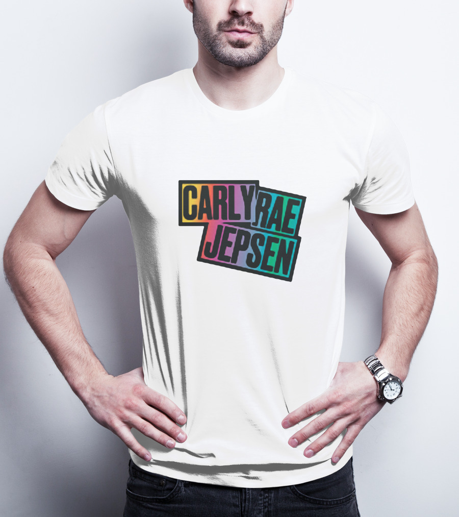Carly Rae Jepsen Rainbow Merch T-Shirt
