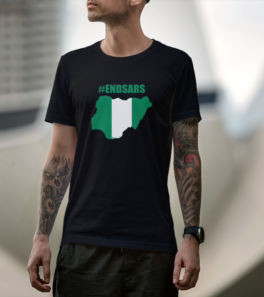 Hamilton End Bad Governance In Nigeria #ENDSARS T-Shirt