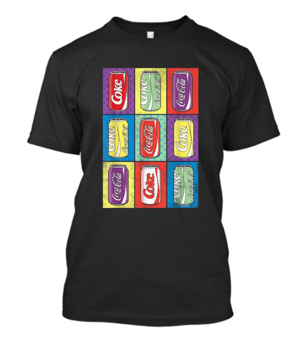 Coke Coca Cola Cans Retro Pop T-Shirt
