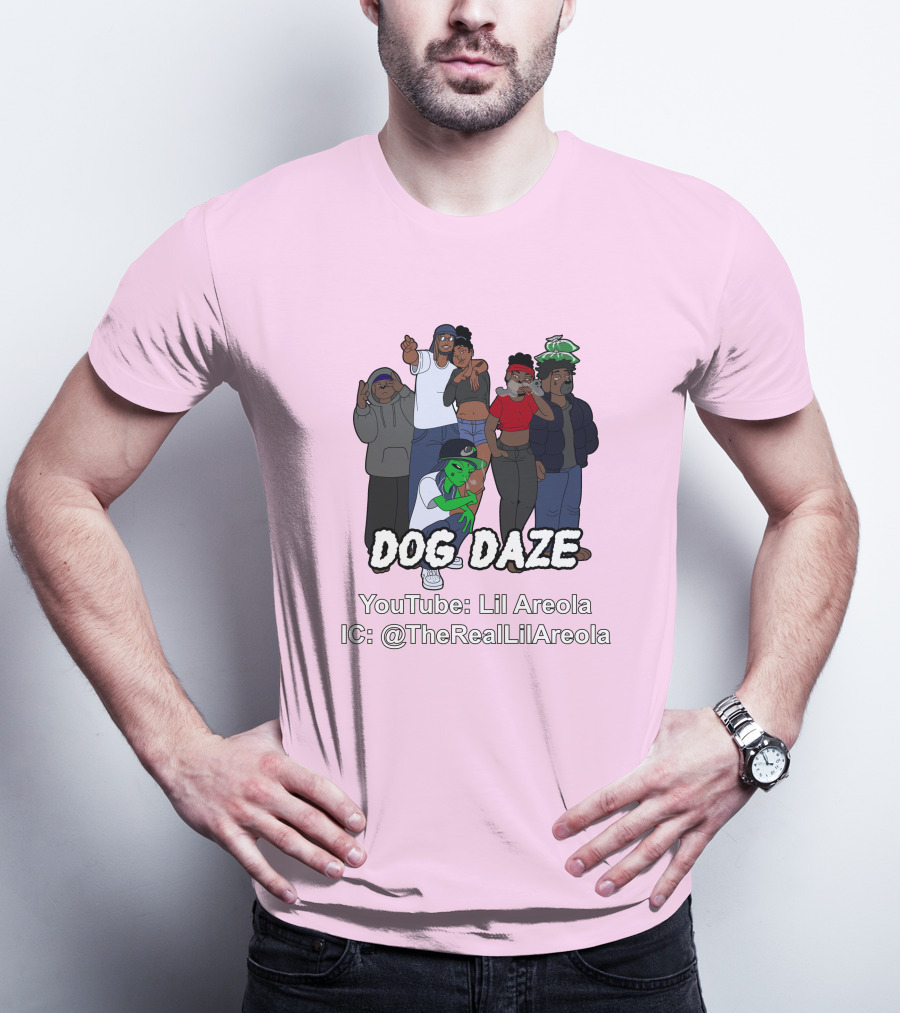 Dog Daze YouTube Lil Areola IC @TheRealLilAreola T-Shirt