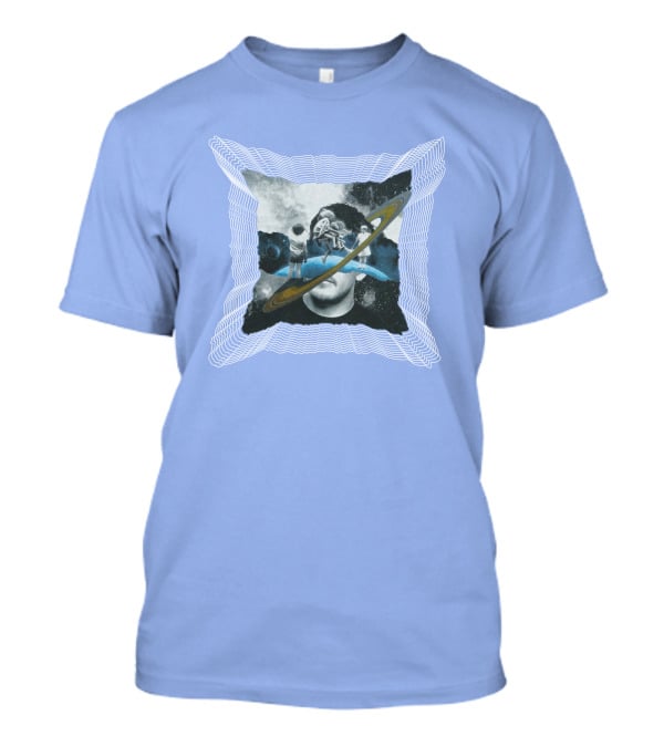 Captain Cloak Brandiswm Inward Astronaut Rings James Mark T-Shirt