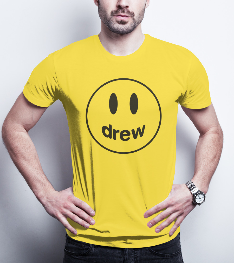 Drew House Yellow Smiley Face T-Shirt