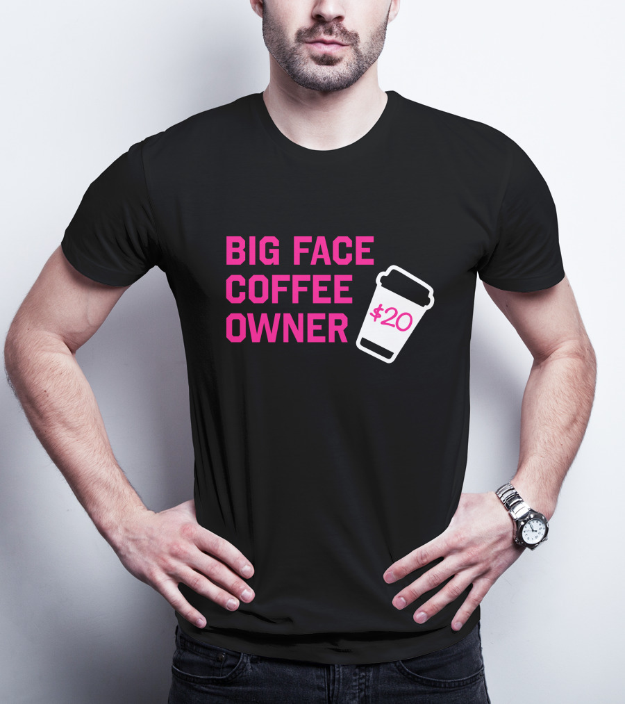 Big Face Coffee Owner $20 Miami Heat UK T-Shirt
