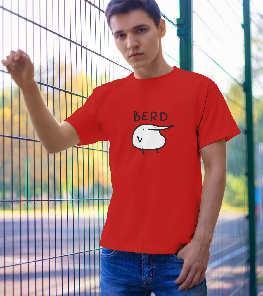 Berd Meme Cartoon Character T-Shirt