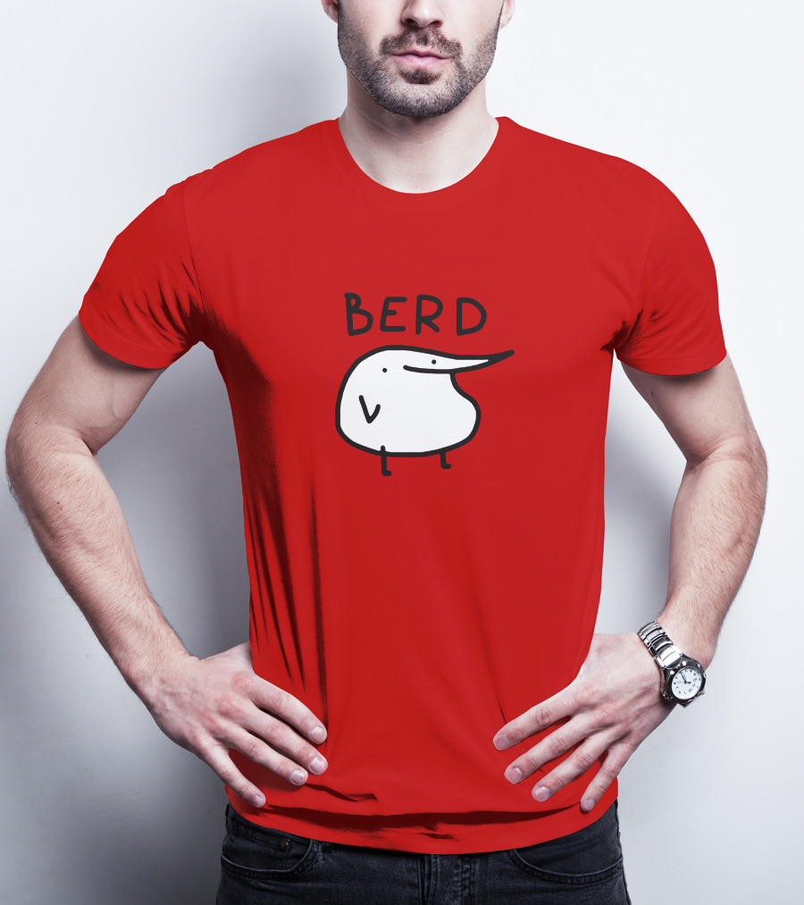 Berd Meme Cartoon Character T-Shirt