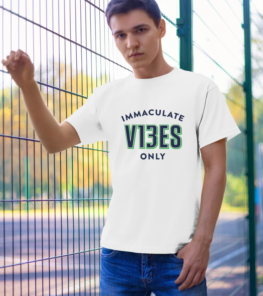 Immaculate V13es Only Sports Team T-Shirt
