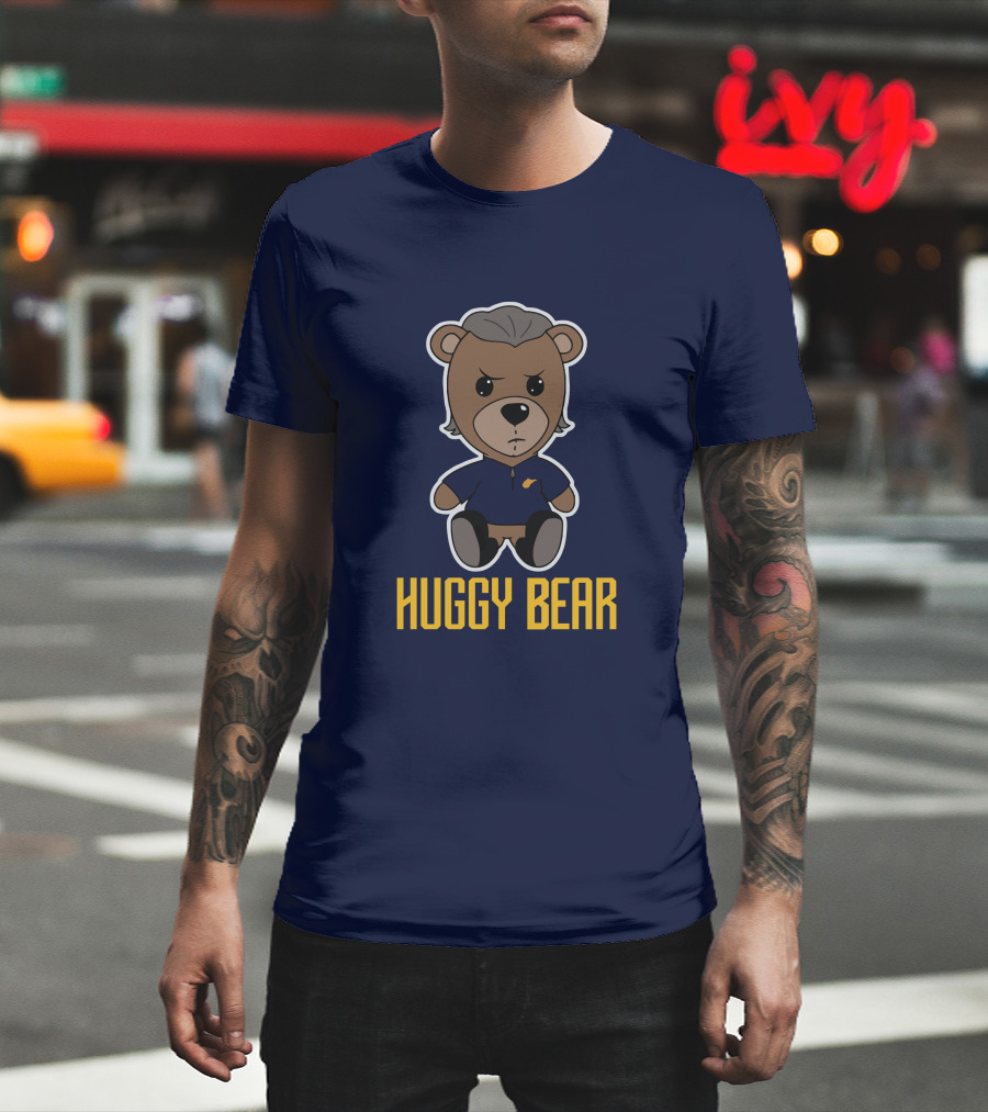 Huggy Bear Bob Huggins Iconic Cartoon Character T-Shirt