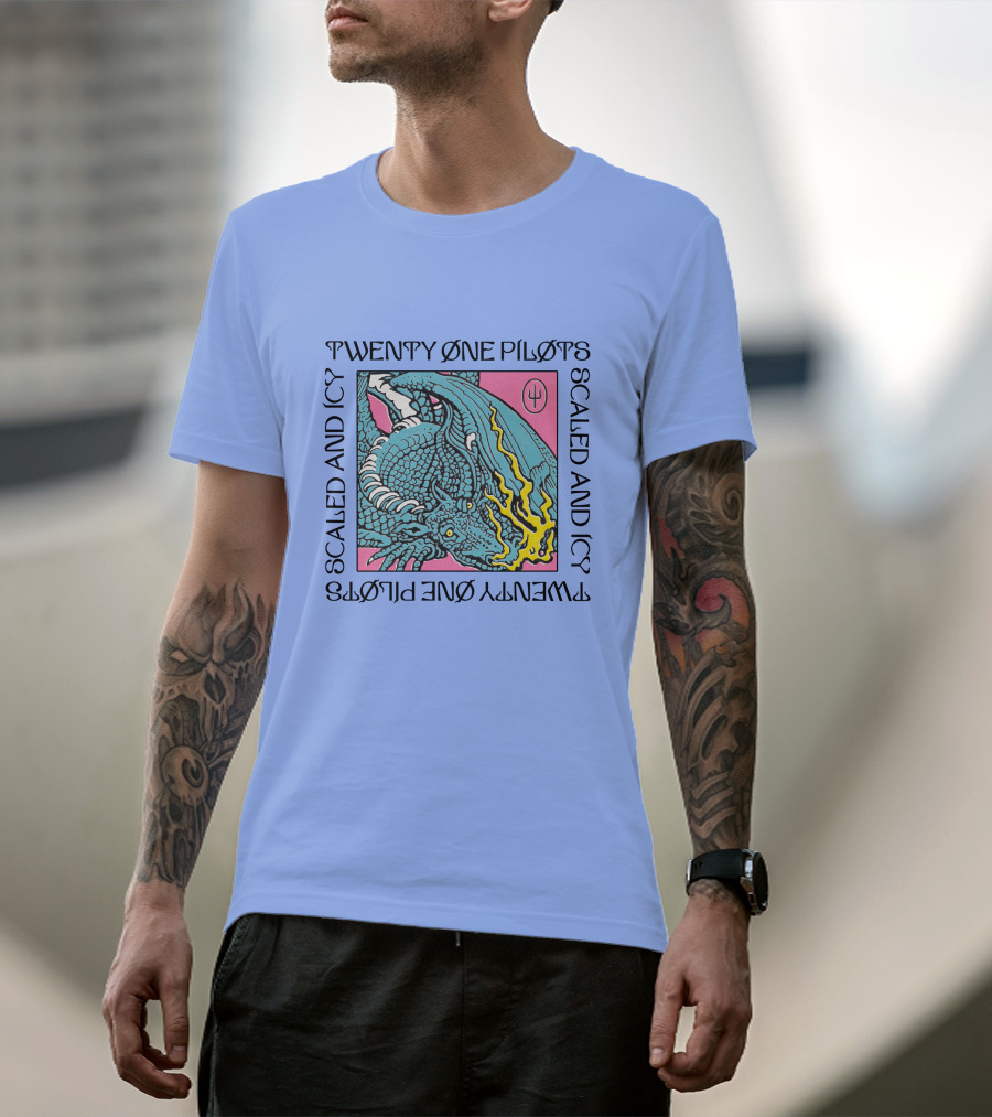 Twenty One Pilots Scaled And Icy Dragon T-Shirt