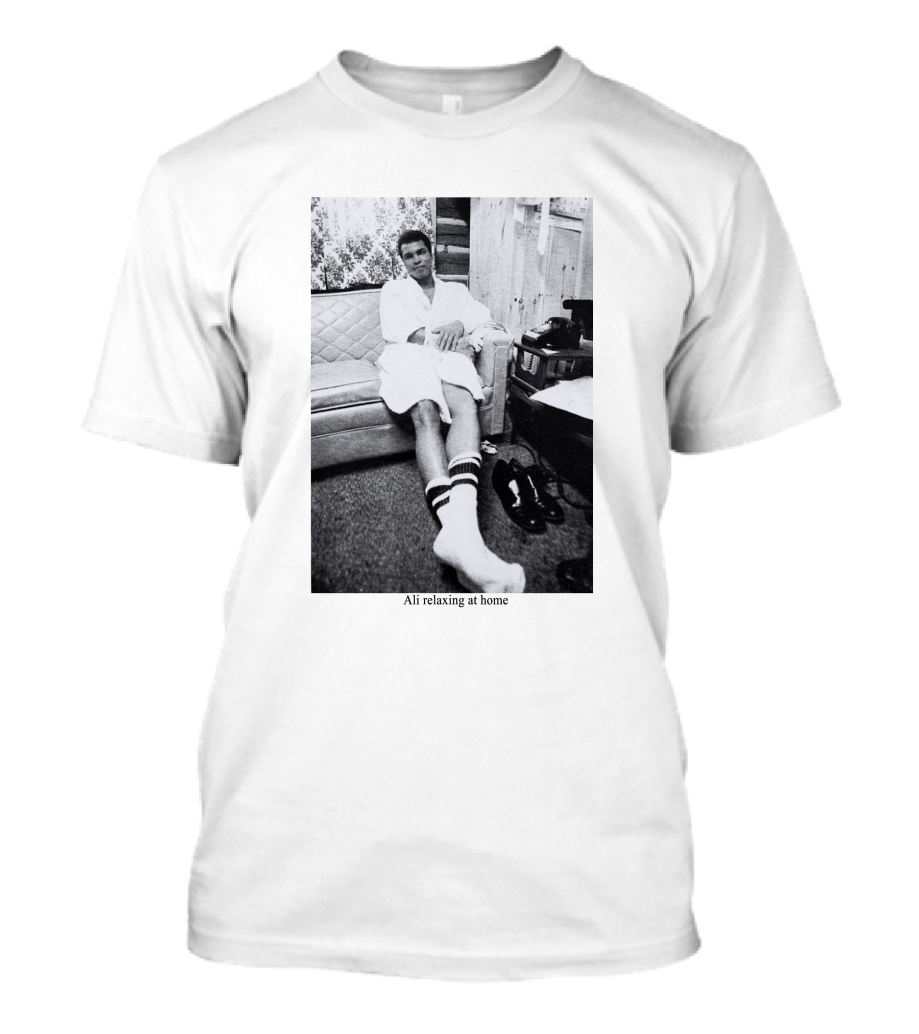 Muhammad Ali Relaxing At Home T-Shirt