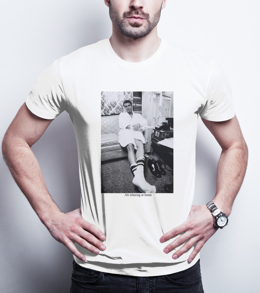 Muhammad Ali Relaxing At Home T-Shirt