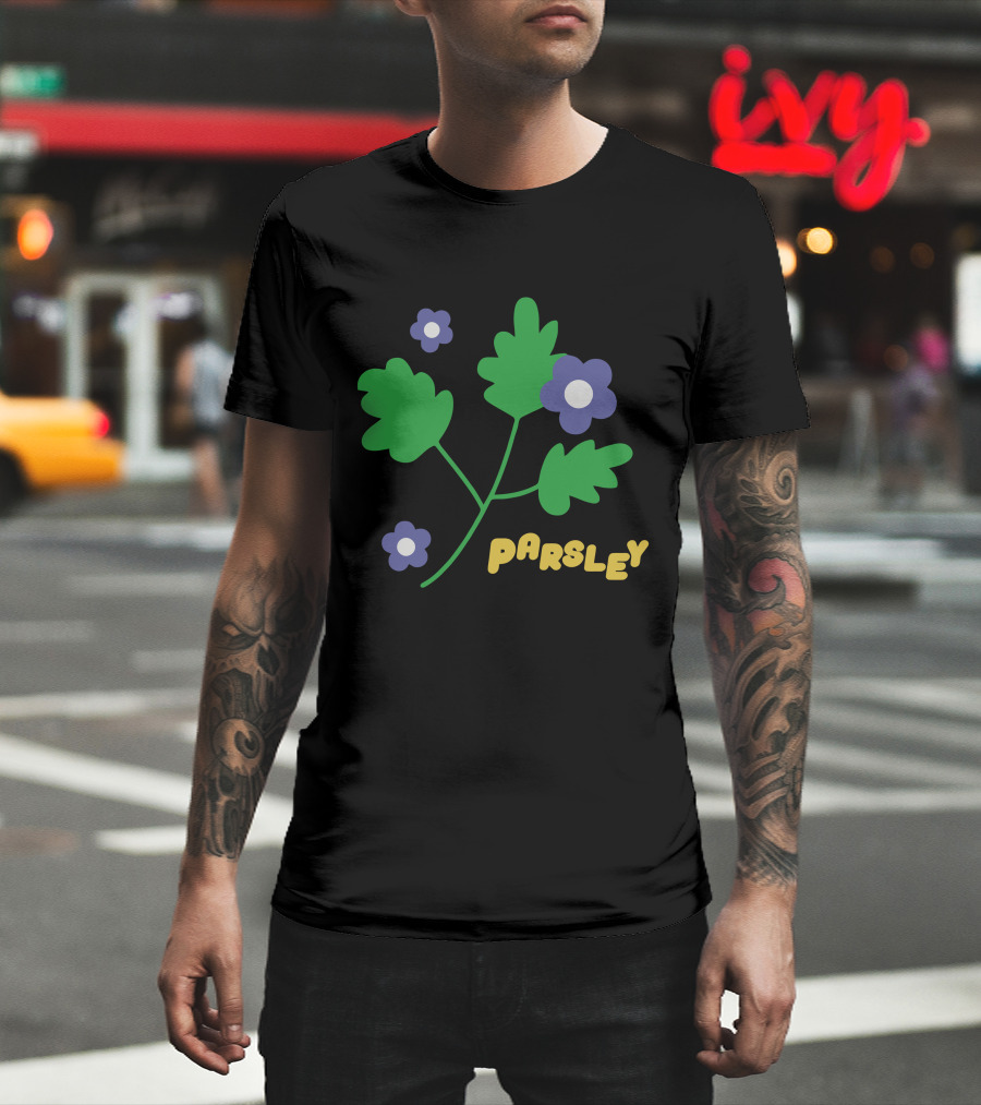 Fanjoy Parsley With Flowers X Vandythepink Collaboration T-Shirt