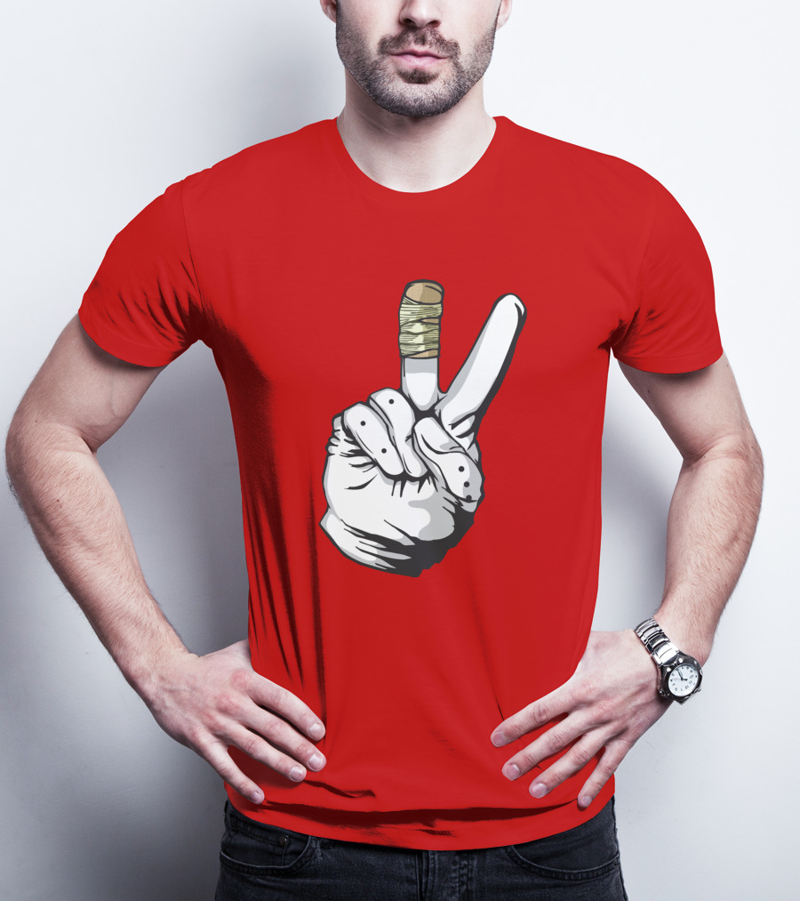 Loose Cannons Ant Man Deuces Victory Hand Samer Ali T-Shirt