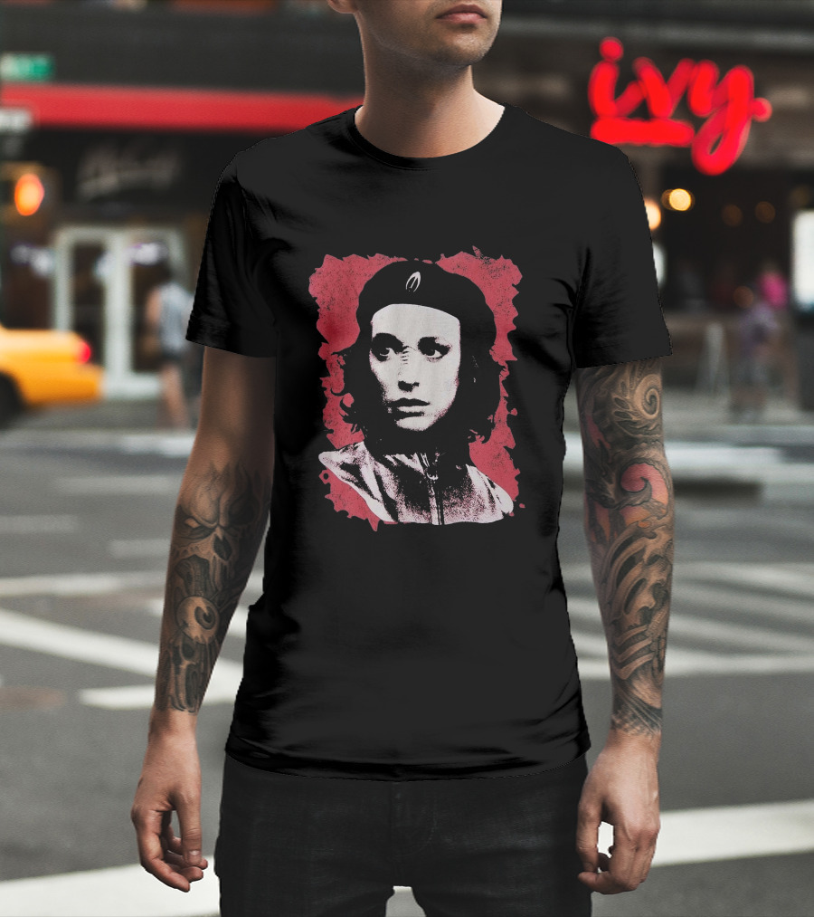 Kira Che Guevara Style Red Splat Star Trek T-Shirt