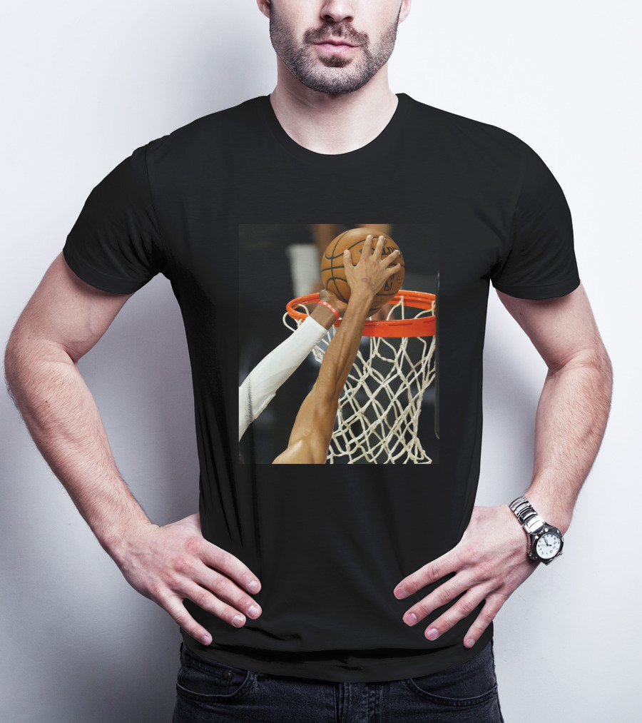 Bam Adebayo Spectacular Block Moment Court Culture Basketball Slam Dunk T-Shirt