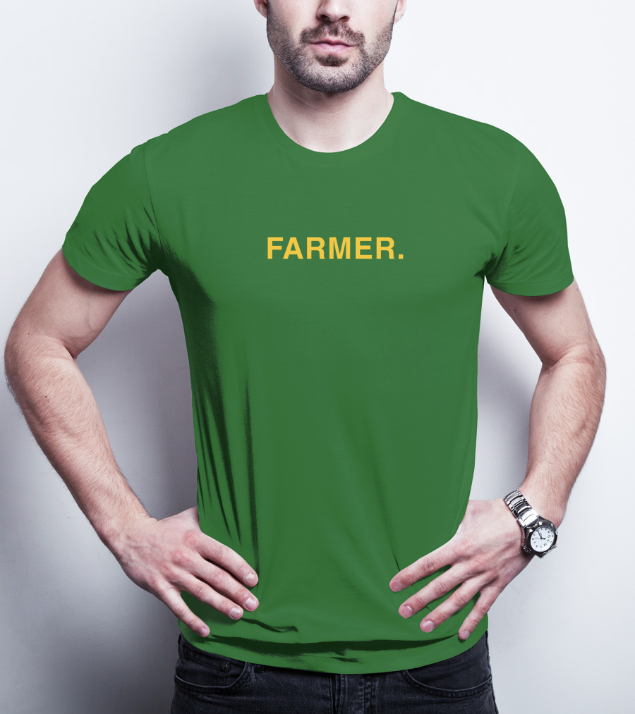 Farmer Obvious Merch Green T-Shirt