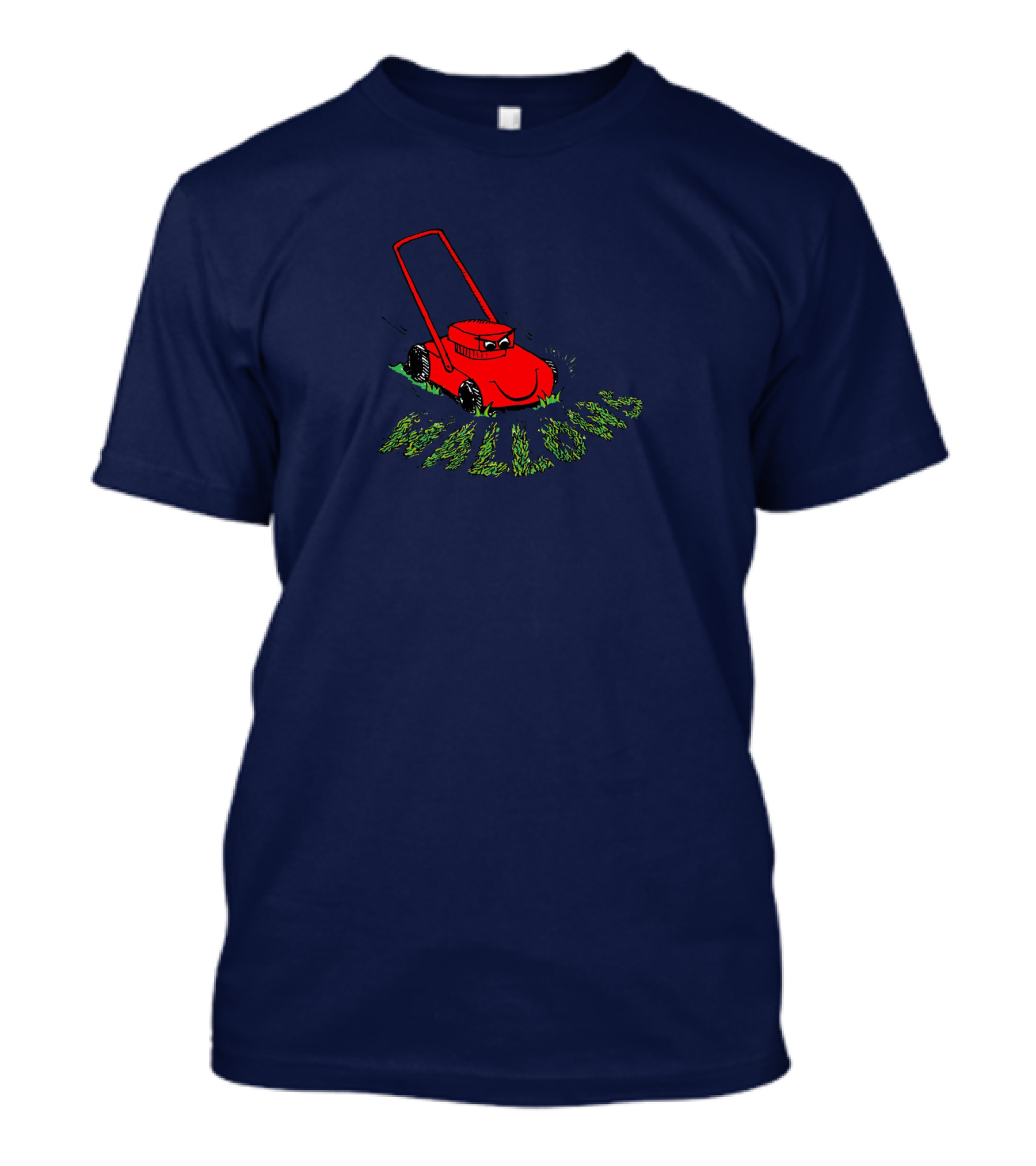 Wallows Lawnmower Grass Cut Red Machine Graphic Merchandise T-Shirt
