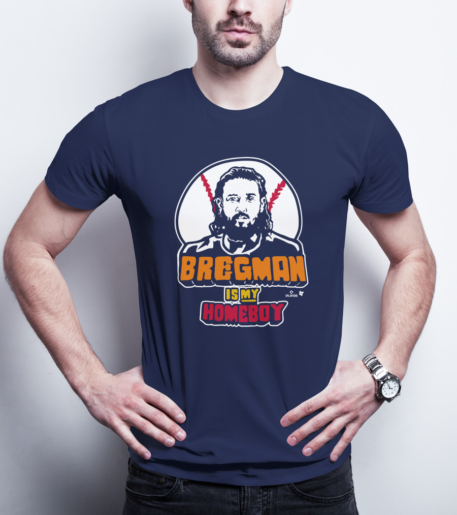 Bregman Is My Homeboy Baseball Graphic BreakingT Monstarjplayers T-Shirt