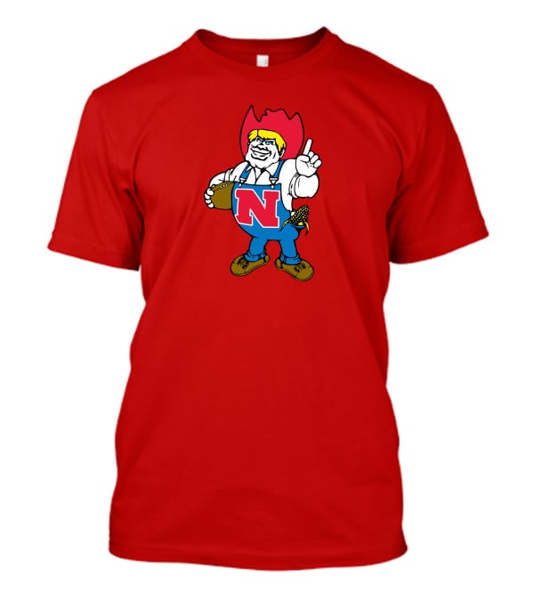 Herbie Husker Nebraska Football Cornhusker Mascot T-Shirt