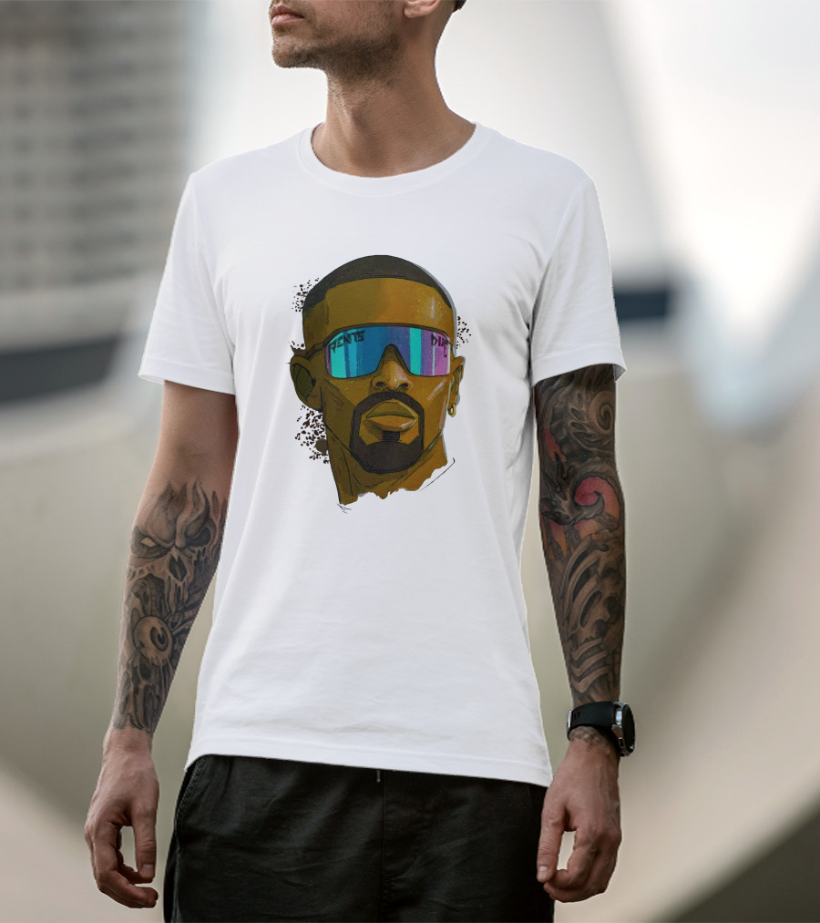 Jalen Hurts Painted Sunglasses T-Shirt
