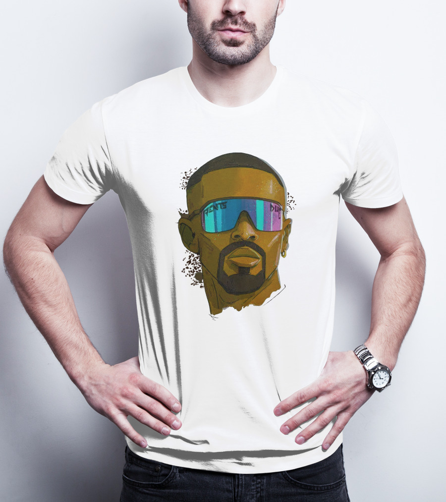 Jalen Hurts Painted Sunglasses T-Shirt