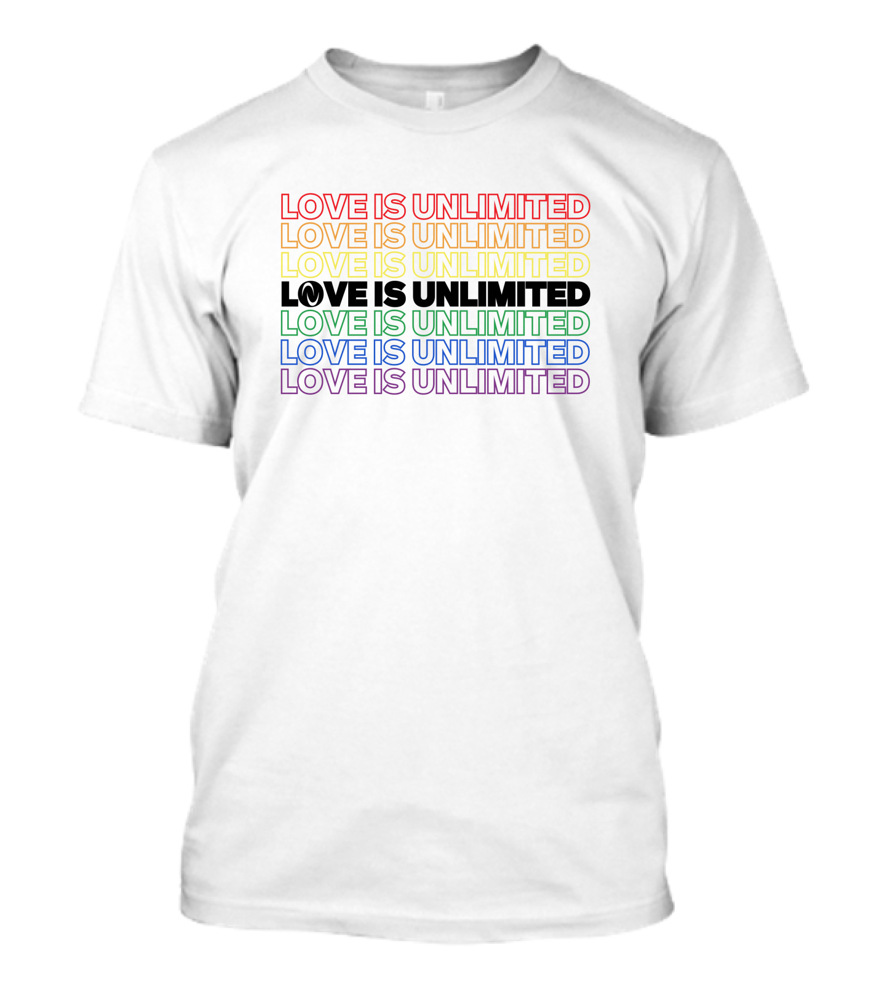LOVE IS UNLIMITED Athletes Unlimited T-Shirt