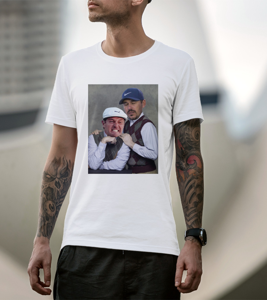 Justin Thomas Bryson Brooks Step Brothers Golf T-Shirt
