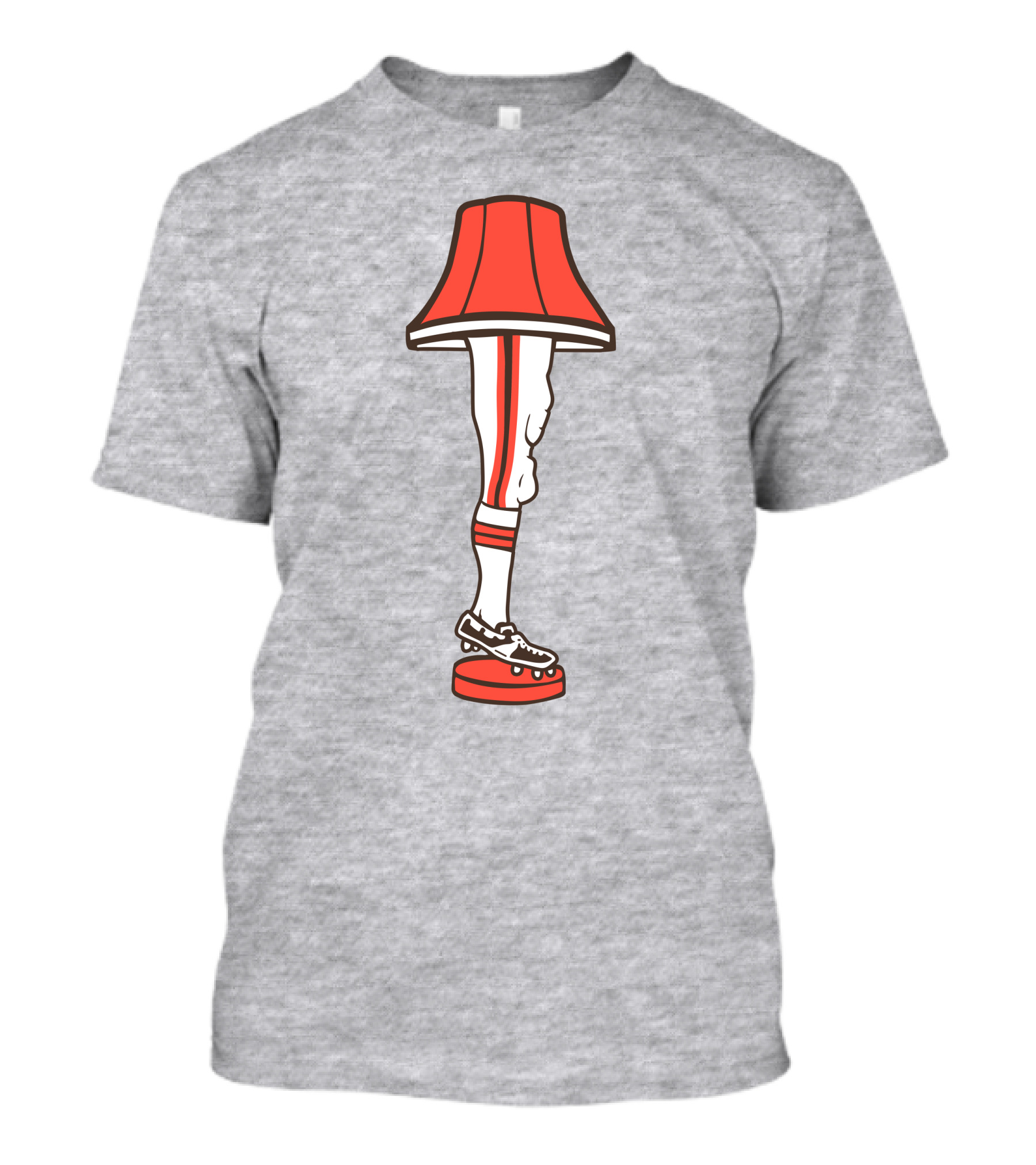Jimmy Haslam WeBleedOhio Cleveland Football Leg Lamp T-Shirt