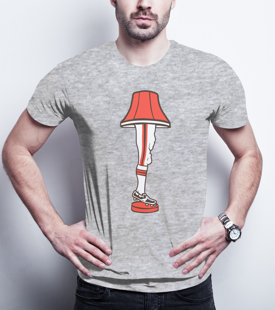 Jimmy Haslam WeBleedOhio Cleveland Football Leg Lamp T-Shirt