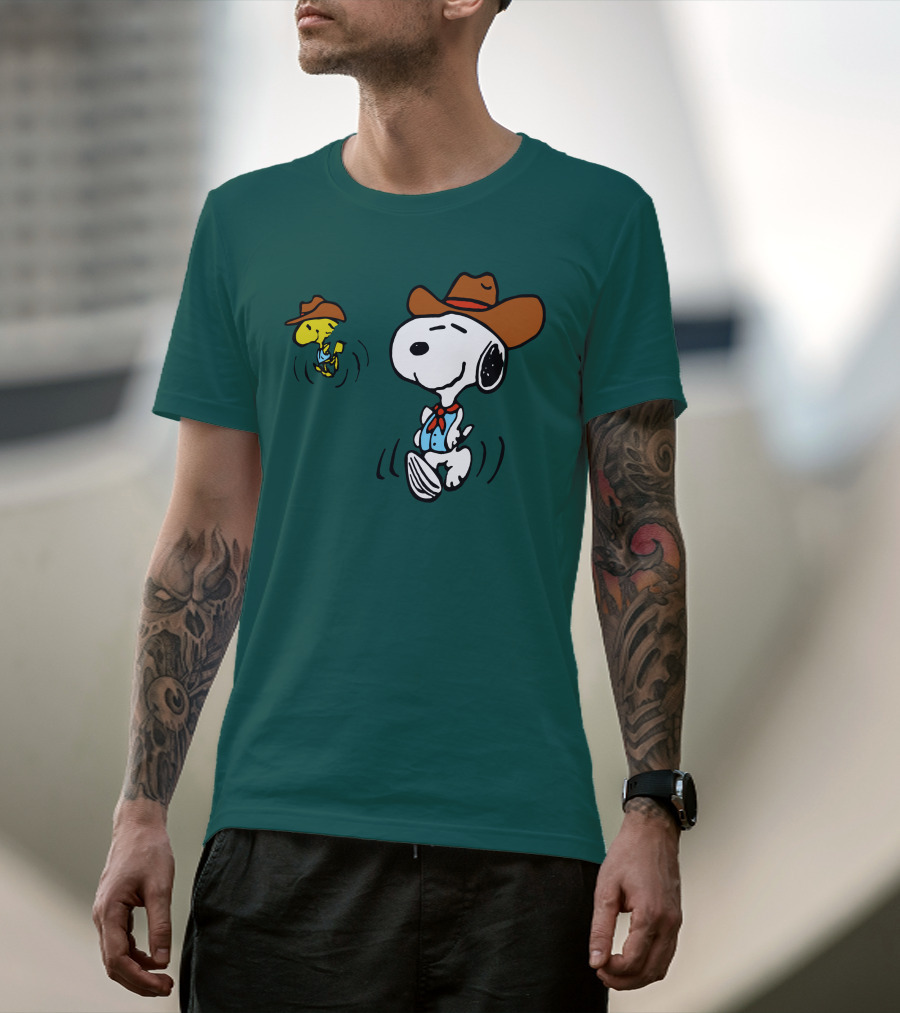 Cody Bellinger Cowboy Snoopy Woodstock Pacsun T-Shirt