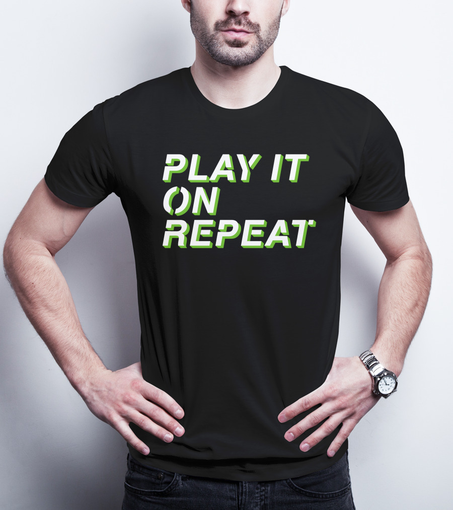 Derivakat Merch Play It On Repeat T-Shirt