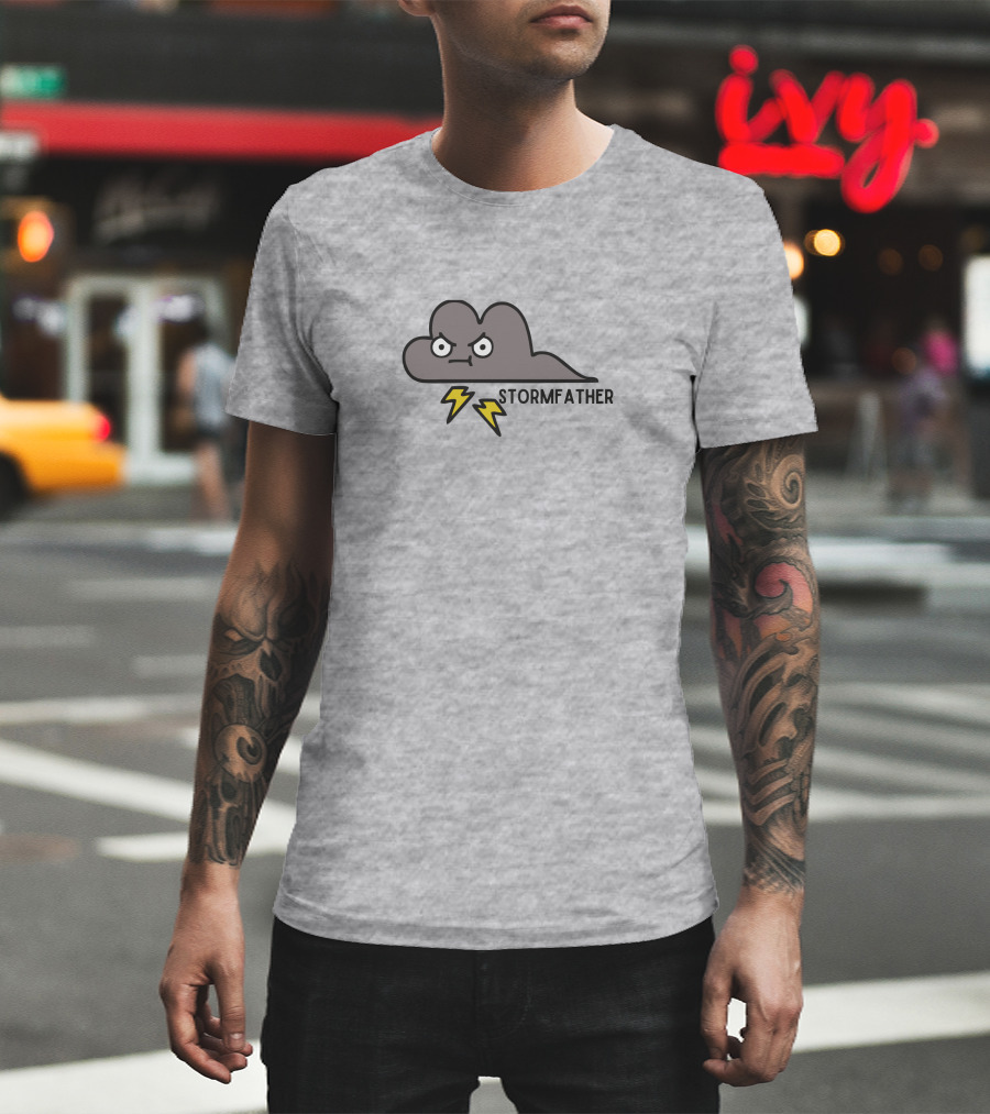 Stormfather Angry Cloud With Lightning Stormlight Archive T-Shirt