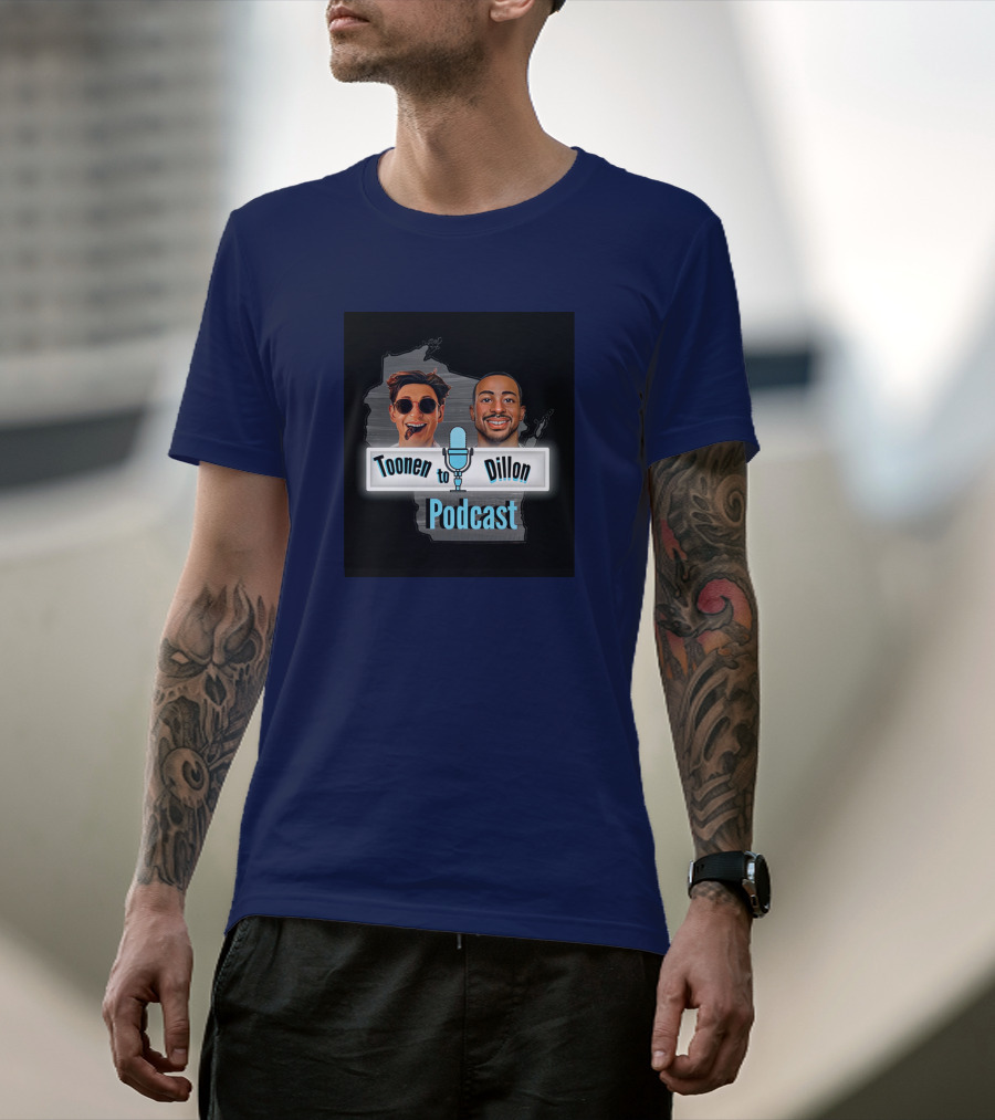 Toonen To Dillon Podcast Aj Dillon Mic T-Shirt