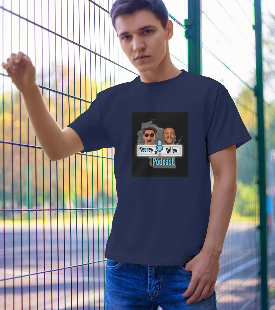 Toonen To Dillon Podcast Aj Dillon Mic T-Shirt