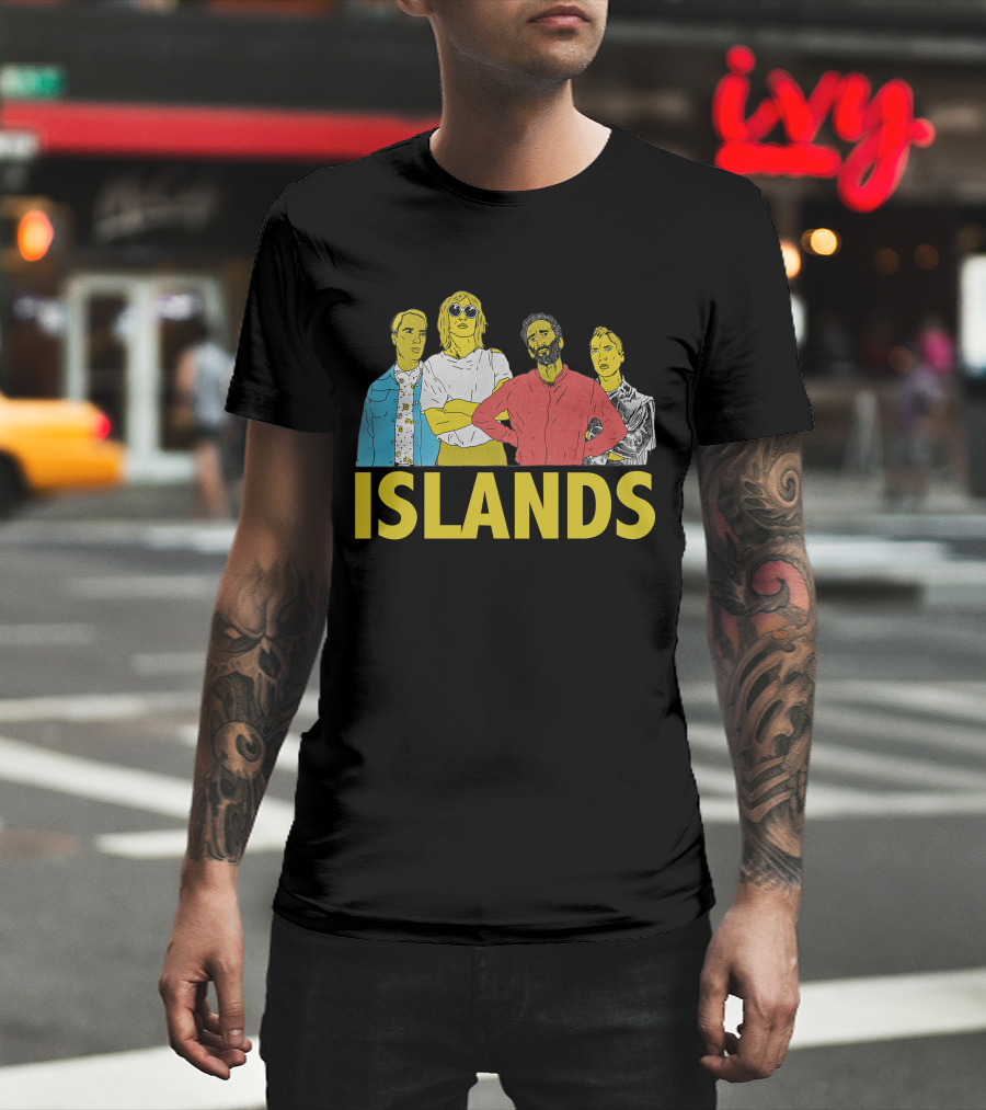 Islands Royal Mountain Records Islomania Band T-Shirt