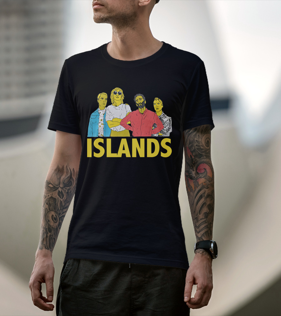 Islands Royal Mountain Records Islomania Band T-Shirt