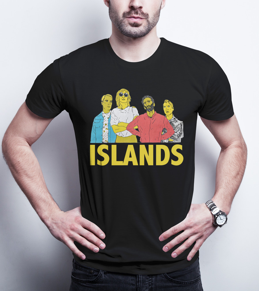Islands Royal Mountain Records Islomania Band T-Shirt