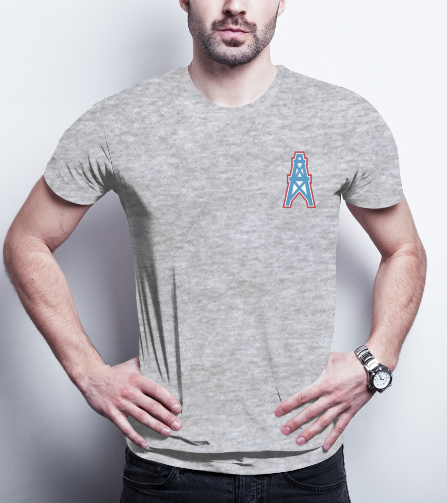 Ryan Tannehill Houston Oilers Tower T-Shirt