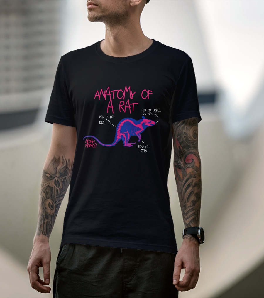 Noahfinnce Anatomy Of A Rat For You To Kiss Smell Fear Steal Hottopic T-Shirt